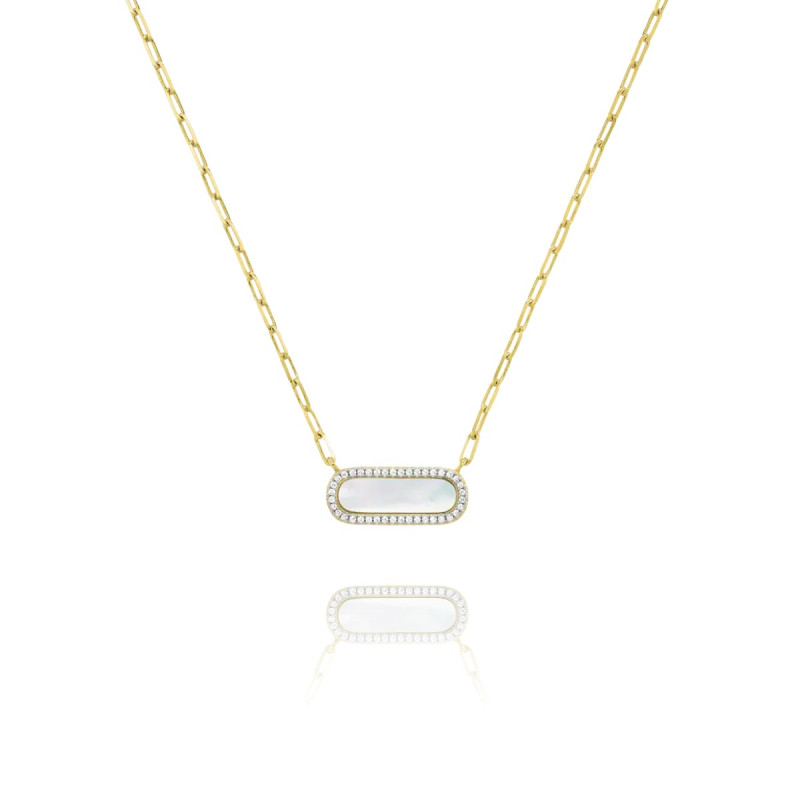 Collier Charles Garnier STYLES nacre - David et Philly Bijouterie